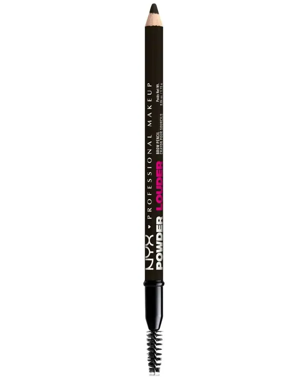 NYX PROFESSIONAL MAKEUP Powder Louder Brow Pencil - Black