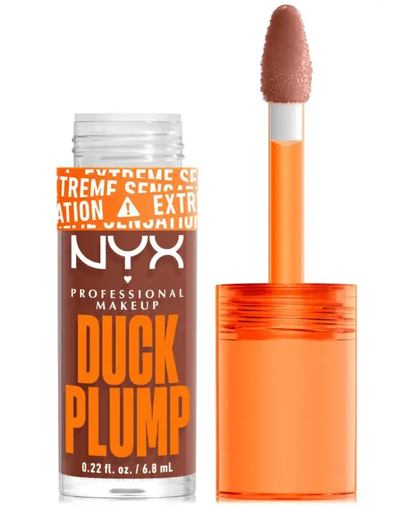 NYX PROFESSIONAL MAKEUP Duck Plump Lip Gloss - Mocha Me Crazy