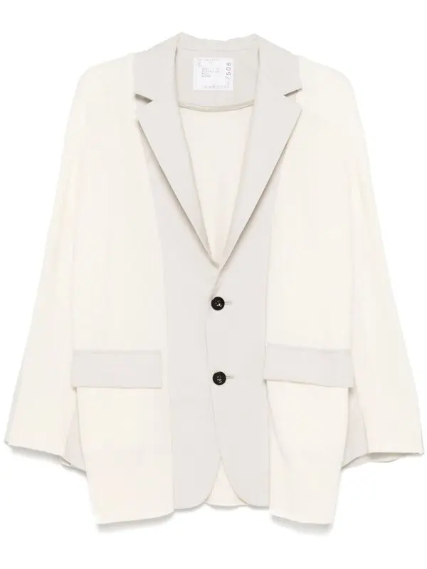 Sacai Panelled Cardigan