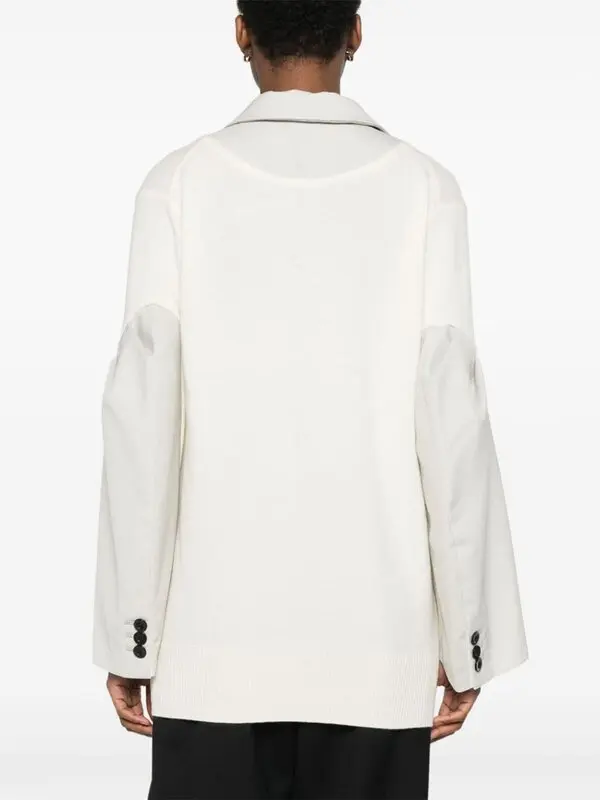 Sacai Panelled Cardigan