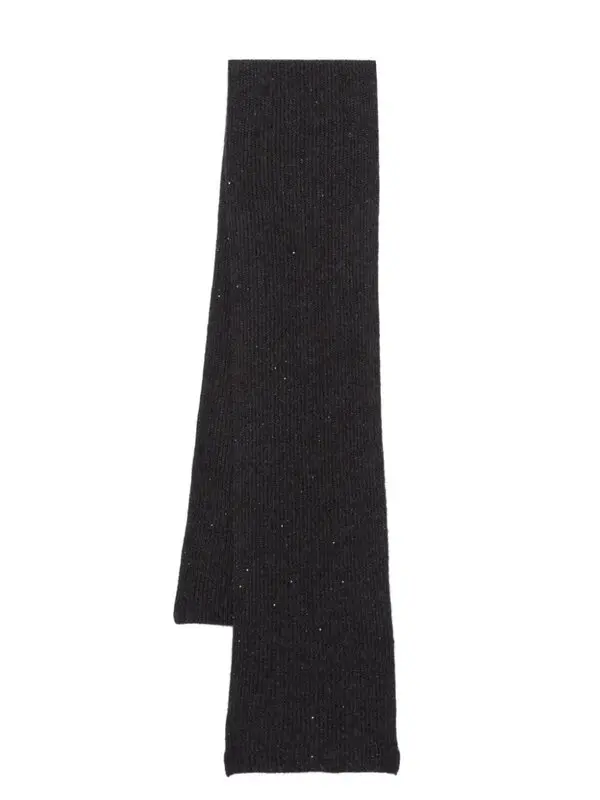 Fabiana Filippi Sequin-embellished Scarf - Black