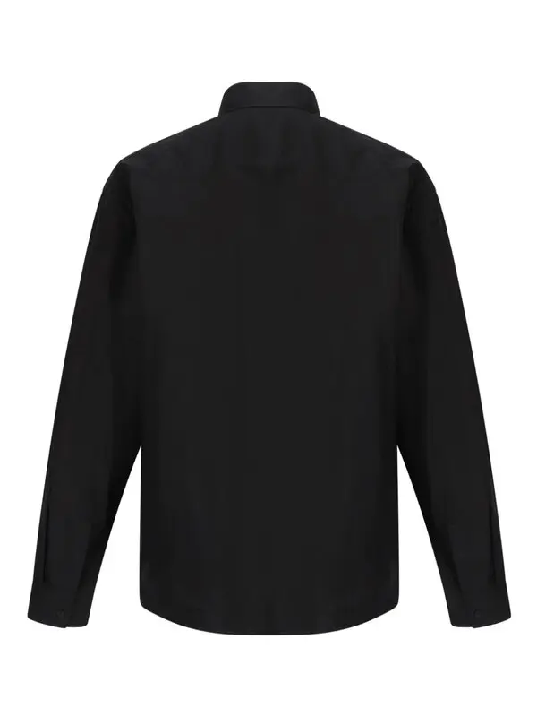 Balenciaga Logo-embroidered Cotton Shirt