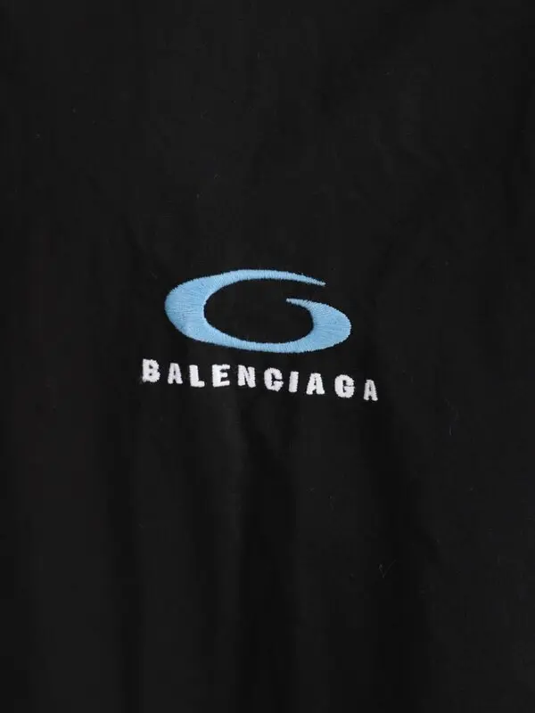 Balenciaga Logo-embroidered Cotton Shirt