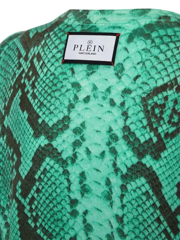 Philipp Plein Pitone Cashmere Sweater - Green