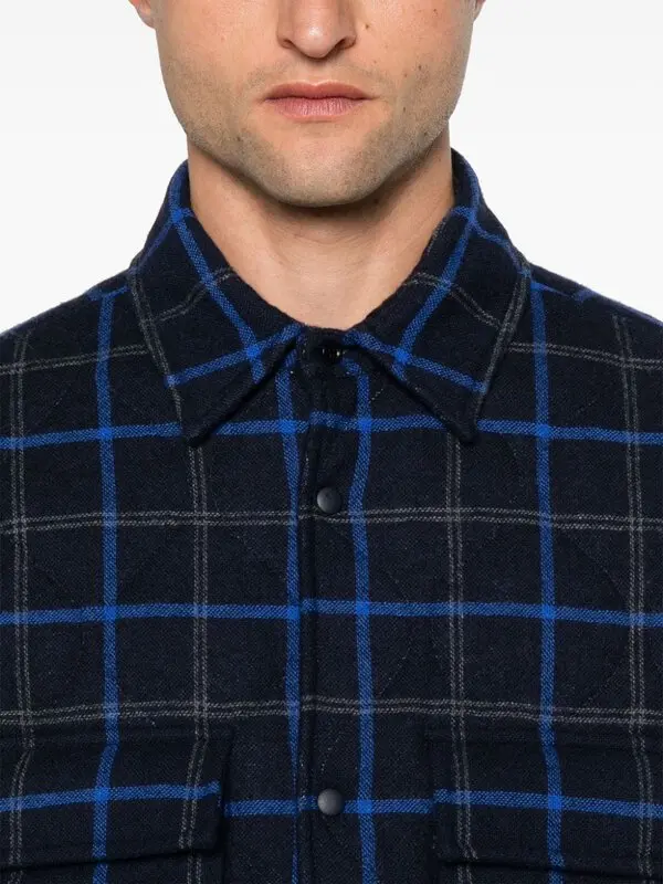 Aspesi Tattersall-check Shirt