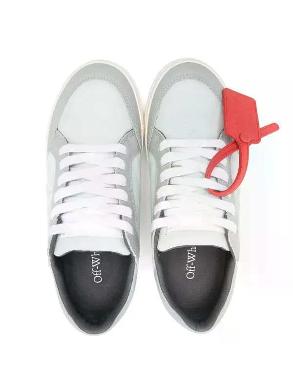 Off-White Vulcanized Low-top Sneakers - Blue