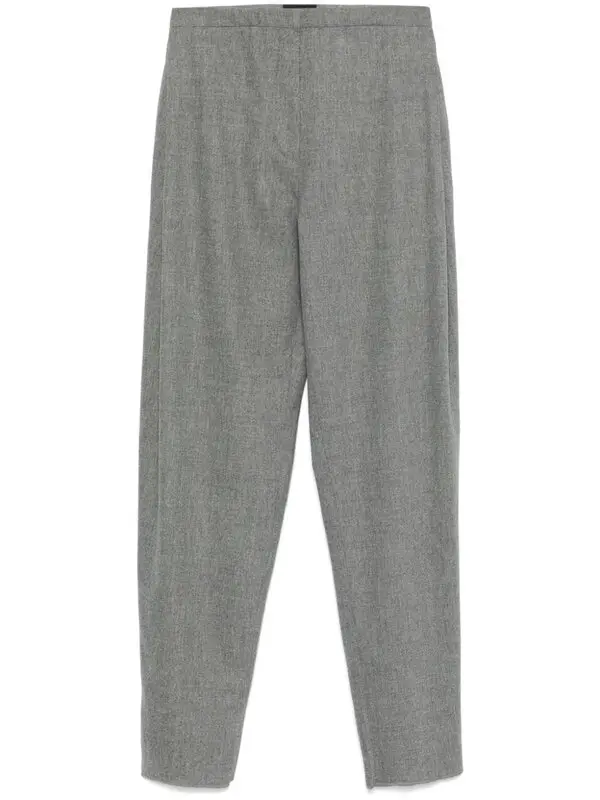 Emporio Armani Mélange-effect Trousers
