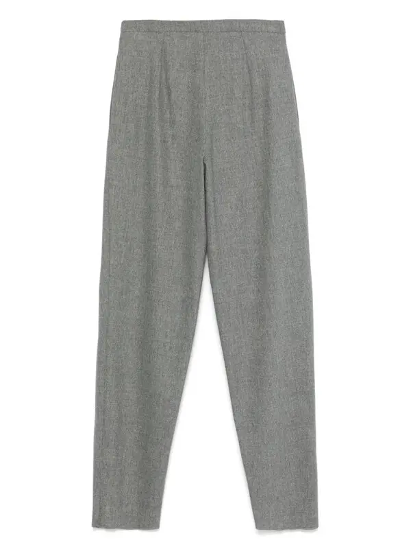 Emporio Armani Mélange-effect Trousers