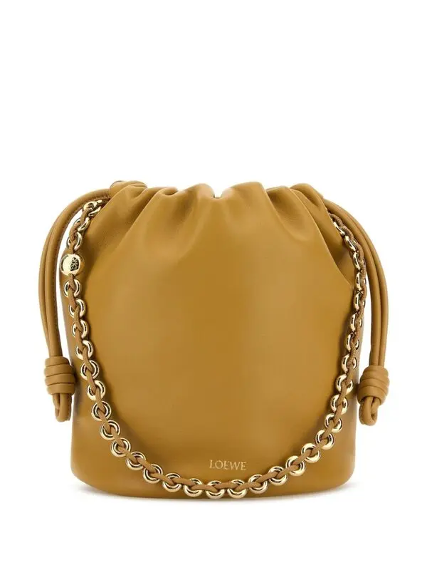 Loewe Flamenco Bucket Bag - Yellow
