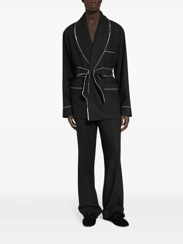 Dolce & Gabbana Contrast-trim Bathrobe