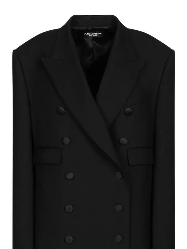 Dolce & Gabbana Double-breasted Coat - Black