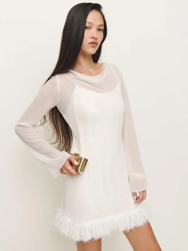 REFORMATION Tetty Mini Dress