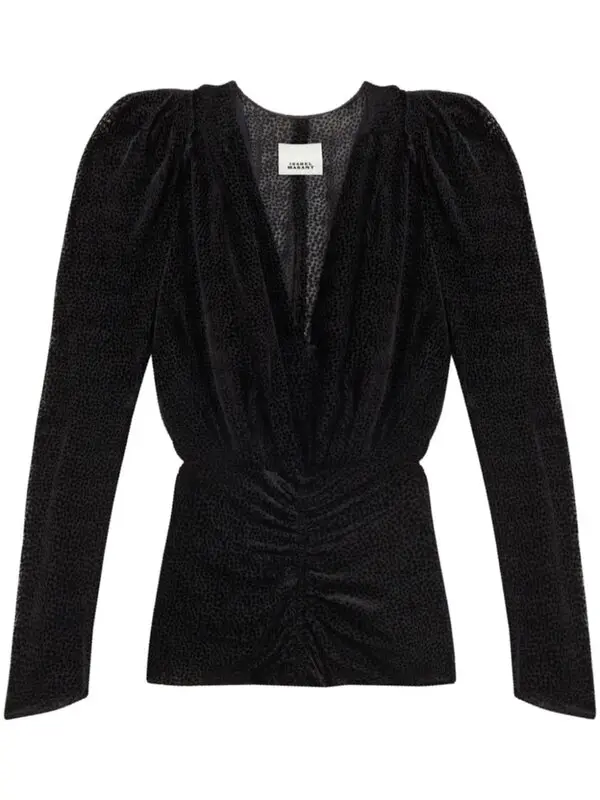 Isabel Marant Étoile Marlin Blouse - Black