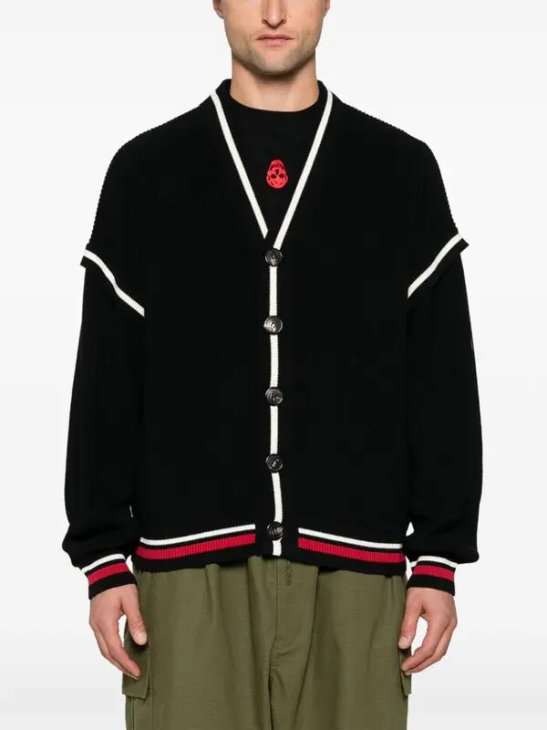 Gcds Logo Knit Cardigan