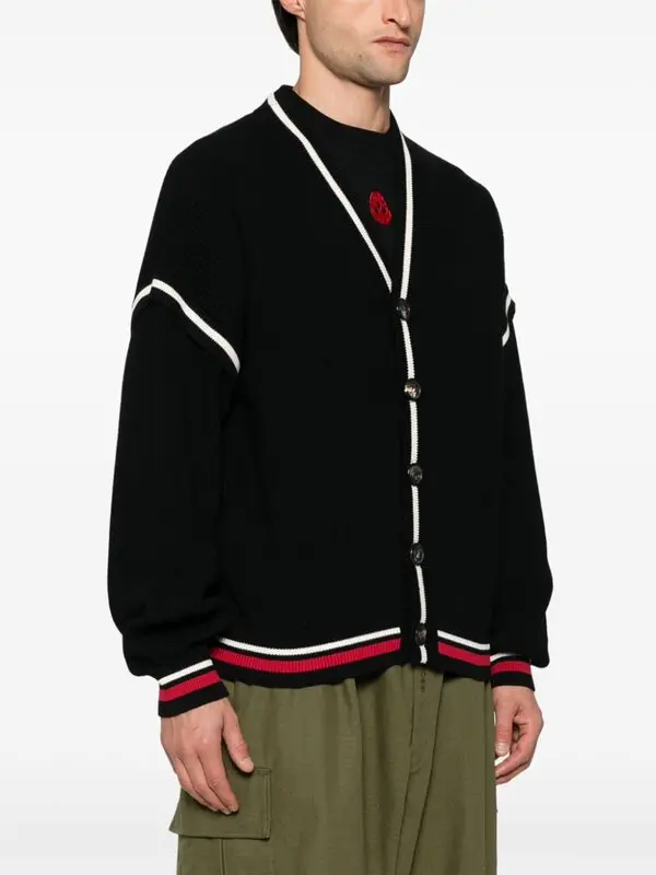 Gcds Logo Knit Cardigan