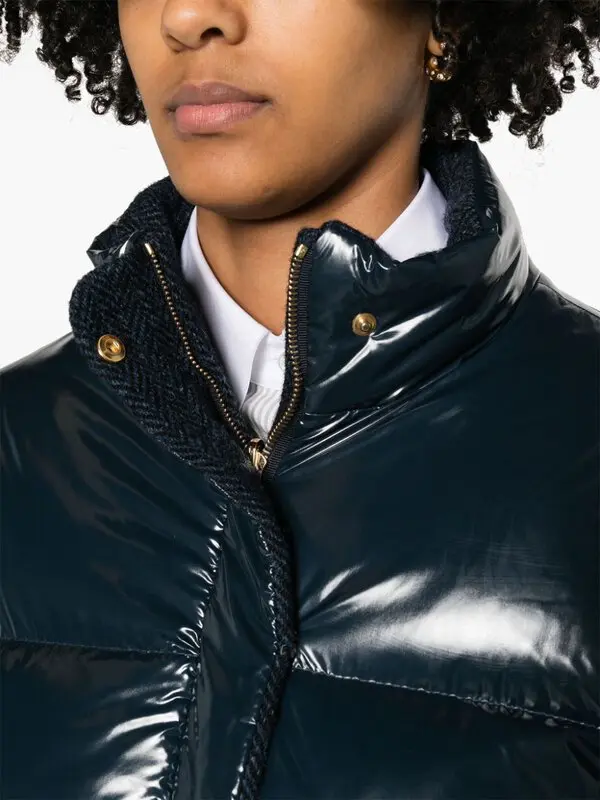Thom Browne Herringbone Reversible Down Jacket
