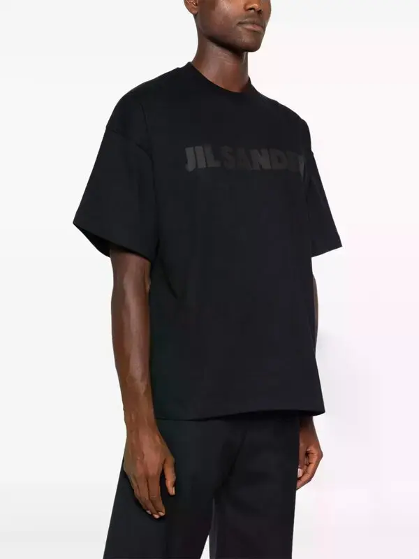 JIL SANDER Logo T-shirt - Black