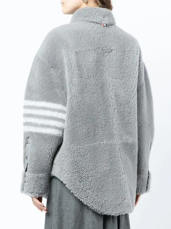 Thom Browne 4-bar Oversized Shirt Jacket