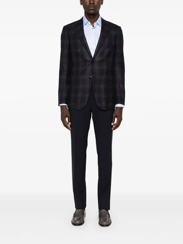 Zegna Striped Shirt - Blue