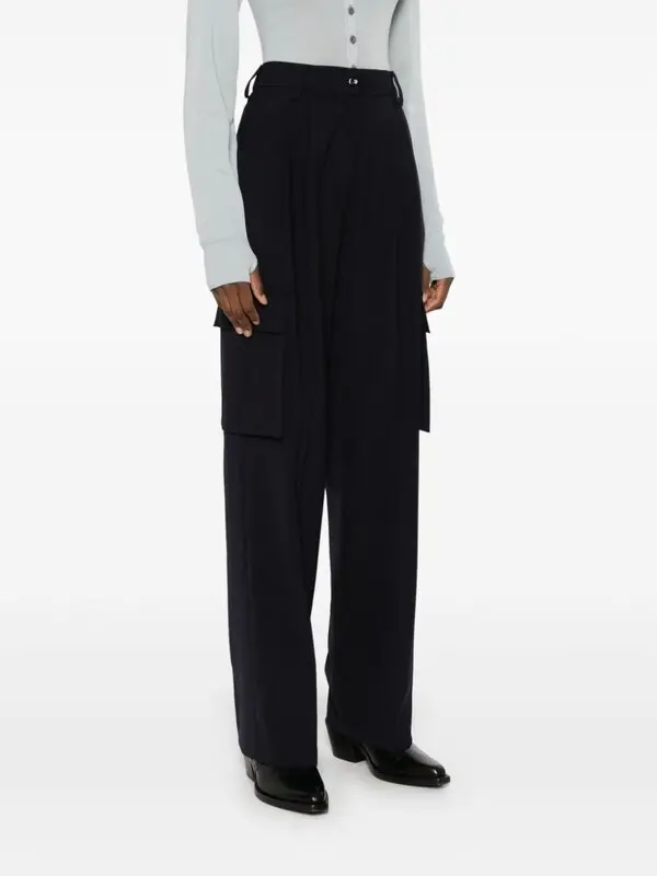 Herno Pleated Trousers - Blue