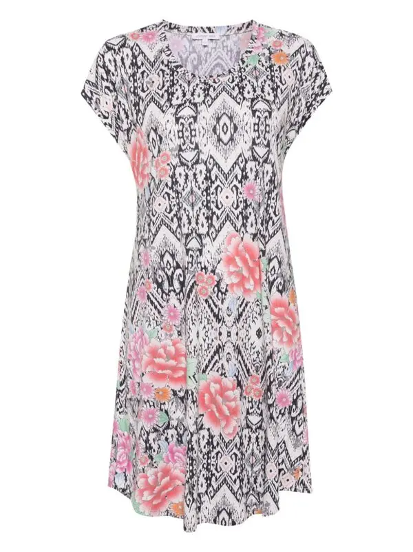Johnny Was Brigette Mini Dress - White