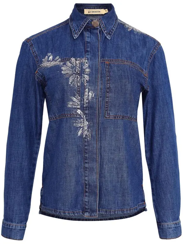 LETHICIA BRONSTEIN Cora Denim Shirt