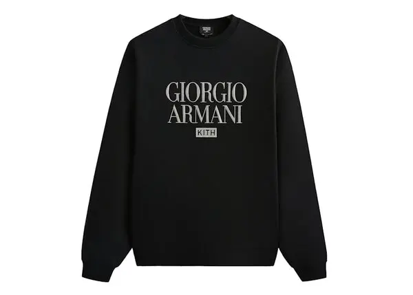 Kith X Giorgio Armani Nelson Crewneck Sweatshirt