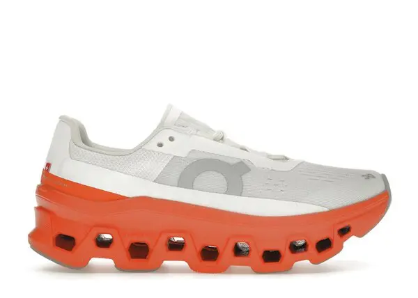On Running Cloudmonster Sneakers - White/flame