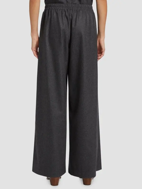 TWP Eva Wool-blend Wide-leg Pants