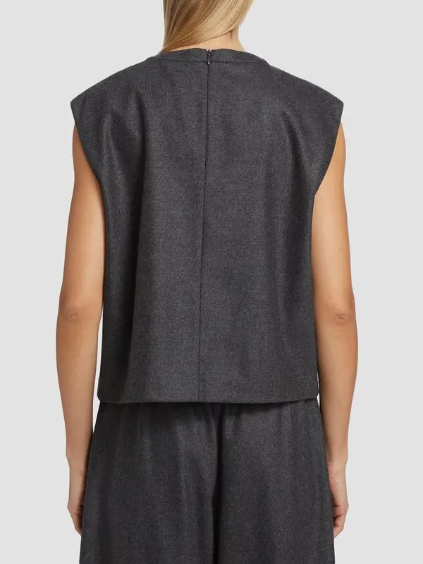 TWP Wool & Cashmere Muscle Tee