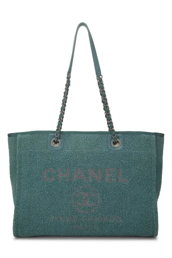 Chanel Deauville Tote - Green