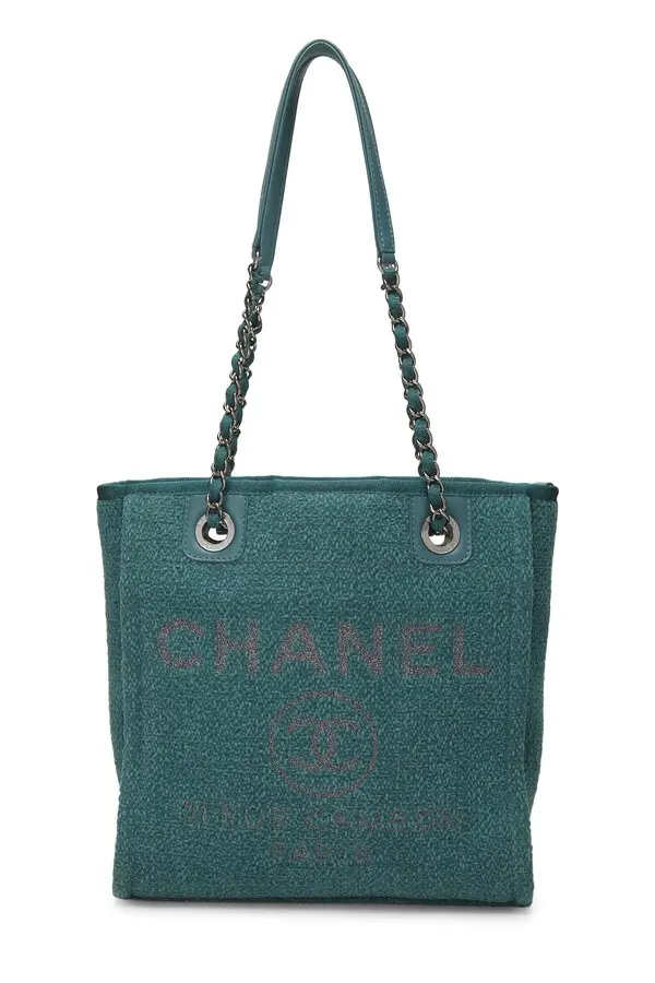 Chanel Deauville Tote - Green
