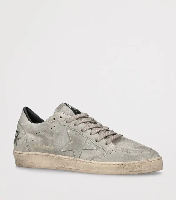 GOLDEN GOOSE Suede Ball Star Sneakers - Grey