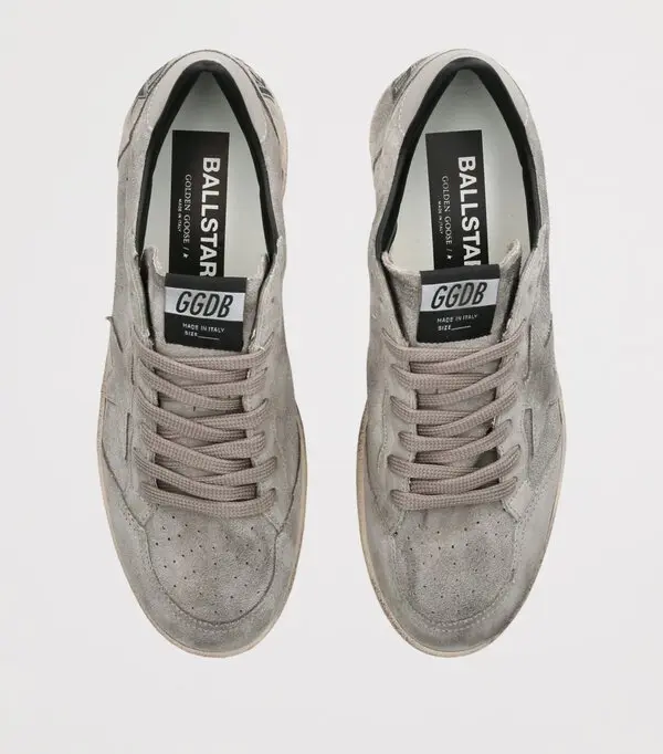 GOLDEN GOOSE Suede Ball Star Sneakers - Grey