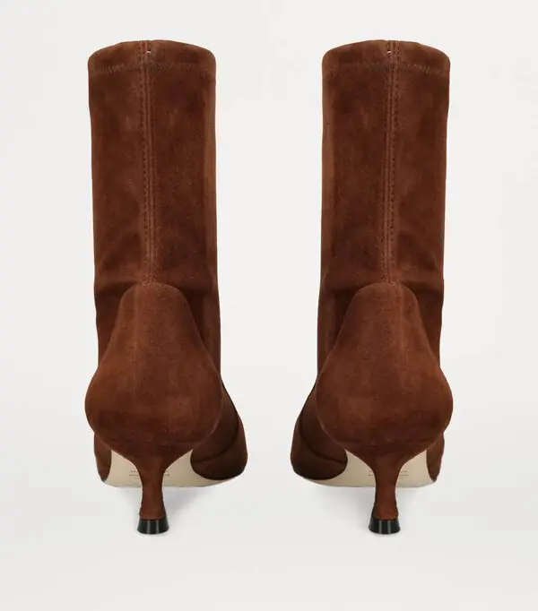 STUART WEITZMAN Naomi 50 Suede Ankle Boots
