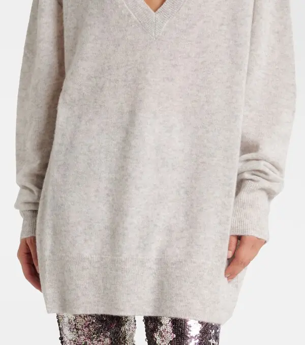 Isabel Marant Étoile Larana Silk, Alpaca, And Cashmere Sweater