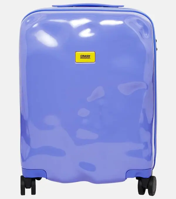 CRASH BAGGAGE Small Carry-on Suitcase - Purple