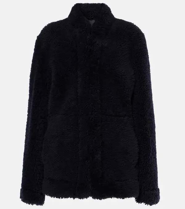 TOTEME Shearling Jacket - Blue
