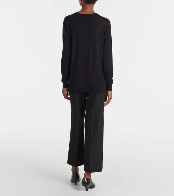 TOTEME Wool And Silk-blend Sweater