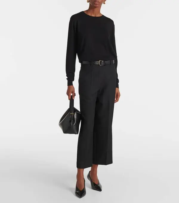 TOTEME Wool And Silk-blend Sweater