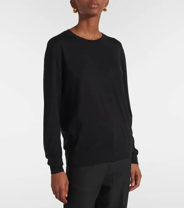 TOTEME Wool And Silk-blend Sweater