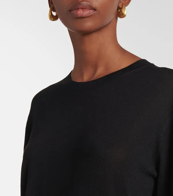 TOTEME Wool And Silk-blend Sweater