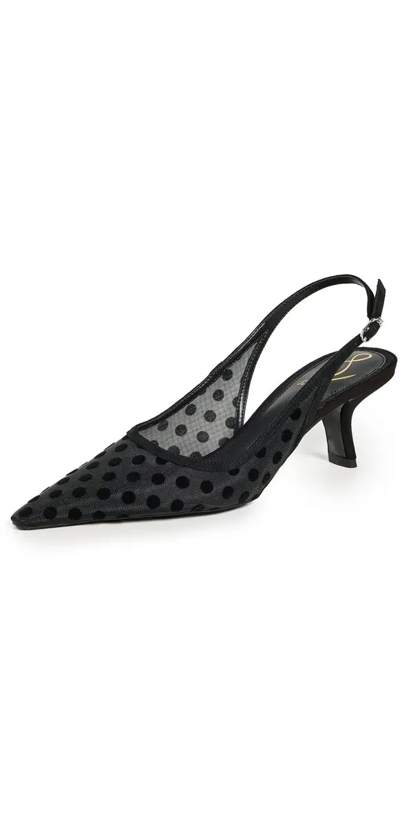Sam Edelman Bianka Slingback Pumps - Black