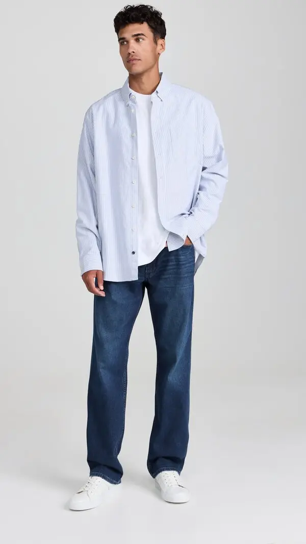 Paige Exclusive Doheny Relaxed Straight Jeans