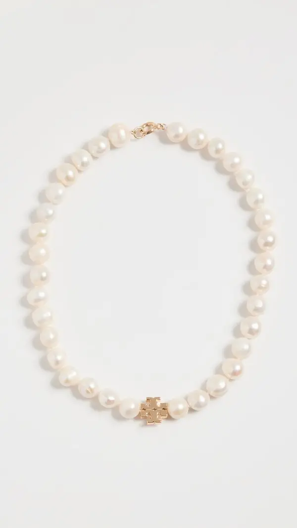 Tory Burch Kira Pearl Necklace