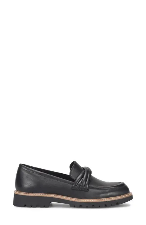 COMFORTIVA Lilac Lug Sole Loafer - Black