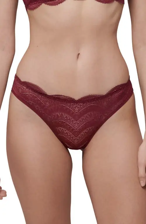 Simone Perele Karma Bikini Briefs - Spinel Red