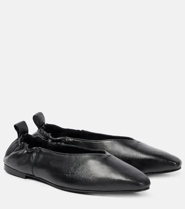 A.emery Brie Leather Ballet Flats