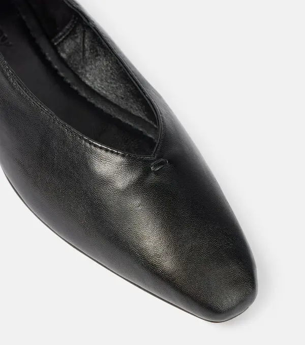 A.emery Brie Leather Ballet Flats