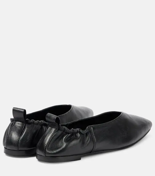 A.emery Brie Leather Ballet Flats